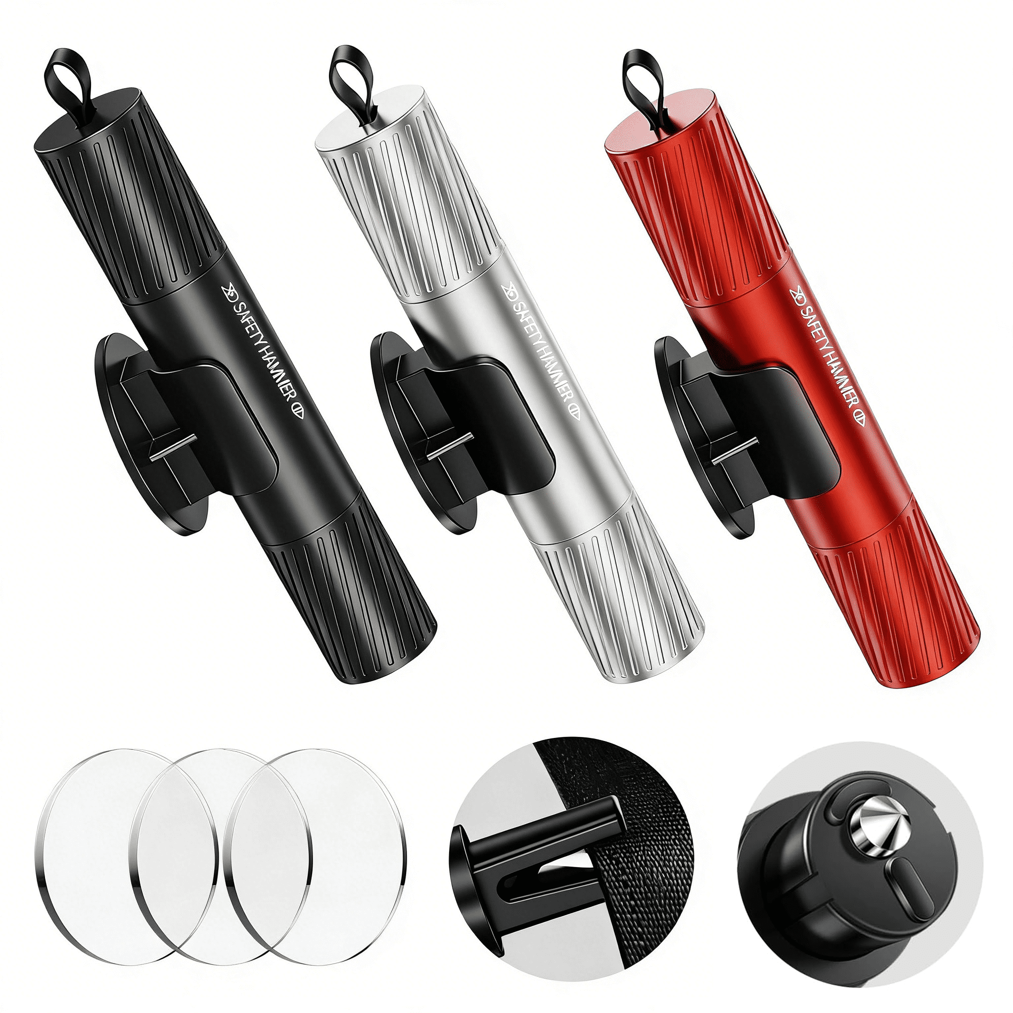 2026 Upgraded Safe Hammer Glass Breaker Under Water, Car Hammer ...