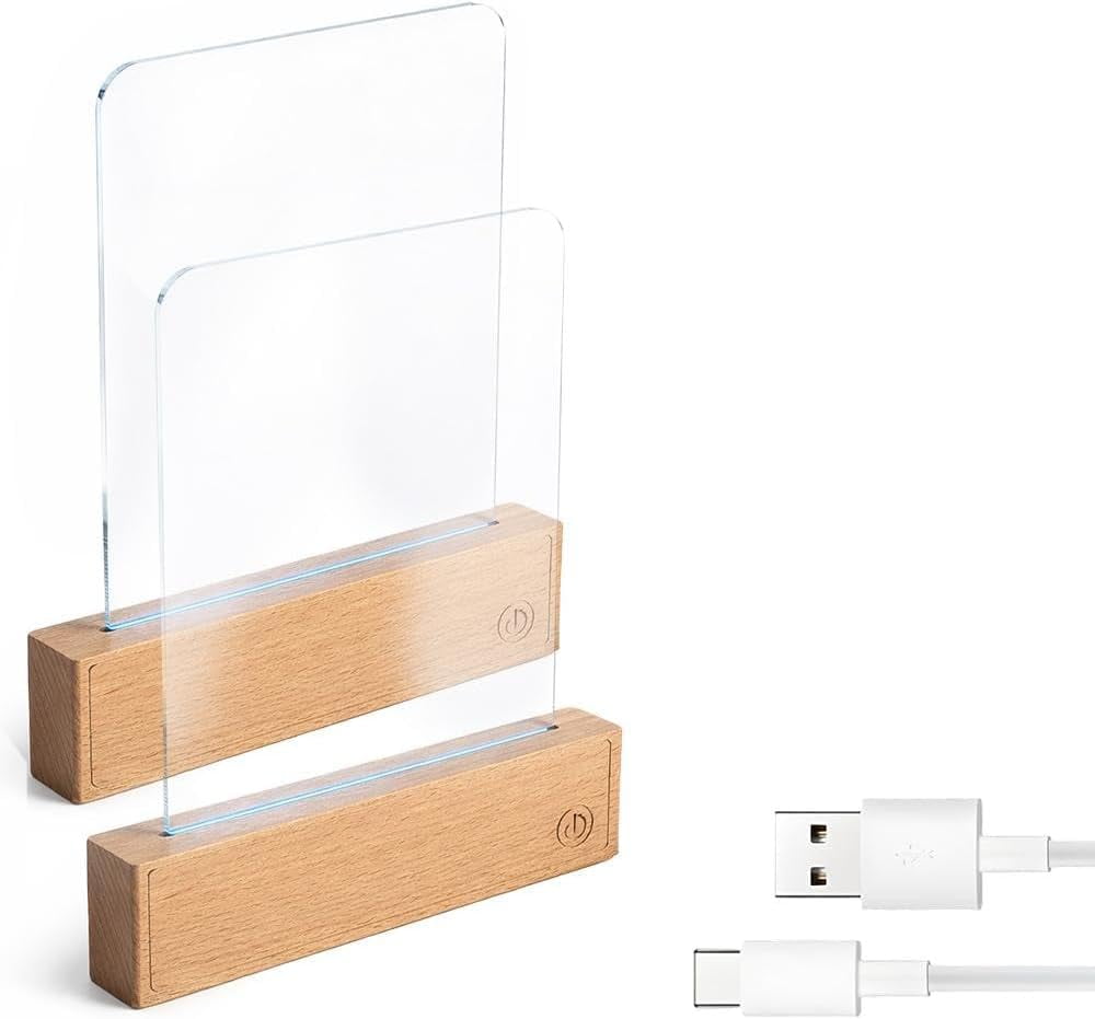 2026 Upgraded Smart LED Reading Light – 3 Color Dimmable Flat Panel ...