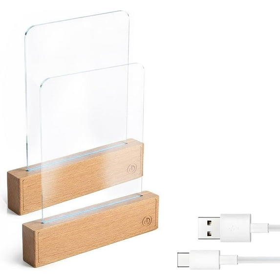 2026 Upgraded Smart LED Reading Light – 3 Color Dimmable Flat Panel ...