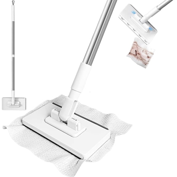2026 Upgraded Snap Grip Mini Mop, Zero Touch Mini Mops, Disposable Dust ...