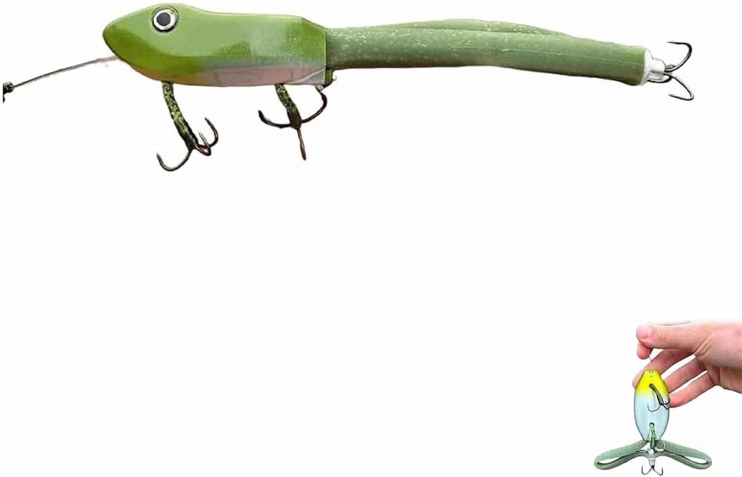2026 Upgraded Top Frog, Premium Topwater Frog Imitation with Realistic ...
