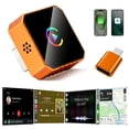 Wireless CarPlay Adapter,for Apple & Android Auto Mini Size Converts ...