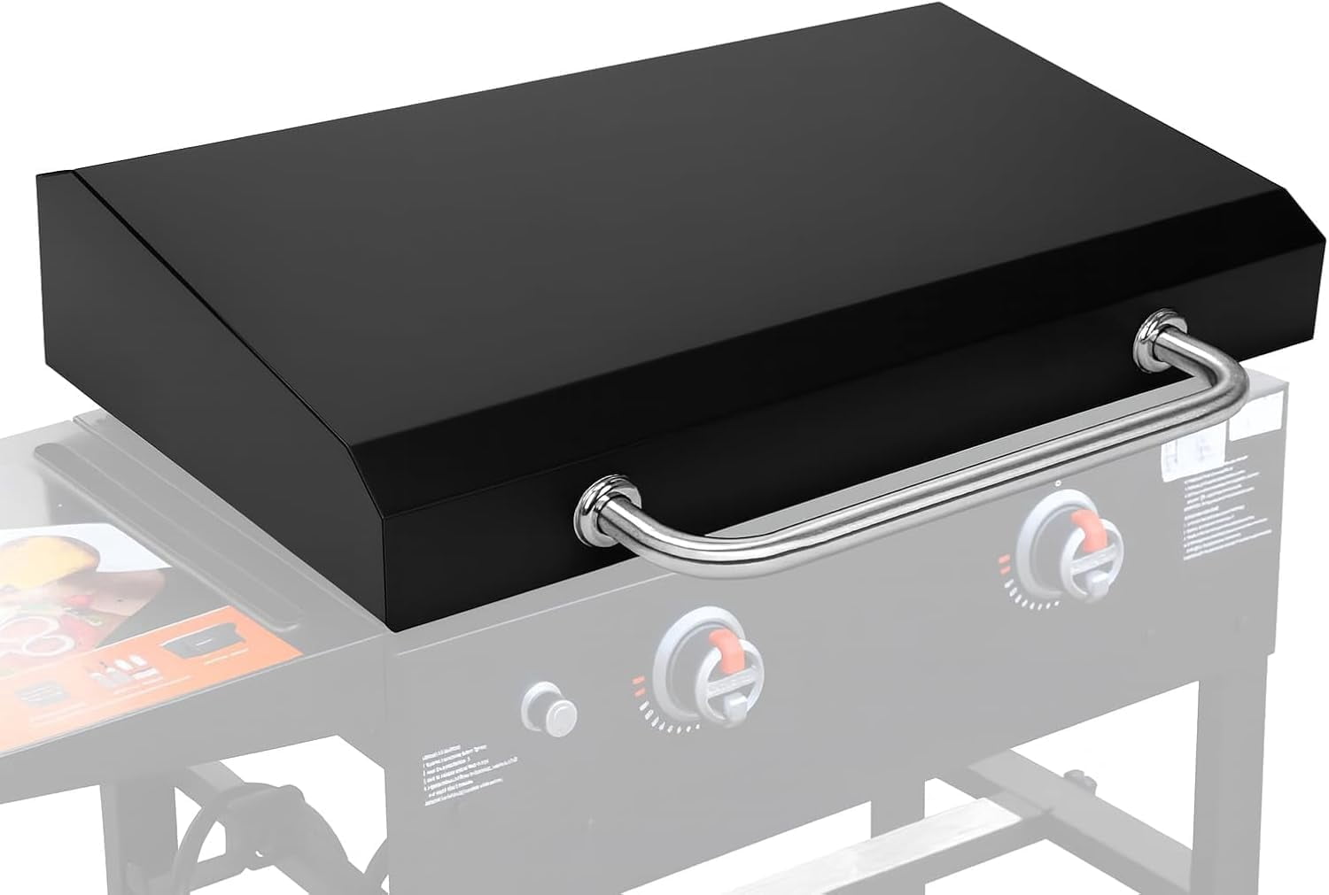 2026 Upgraded hinged Lid for 28 inch Griddle, Griddle Hard Cover Flat ...