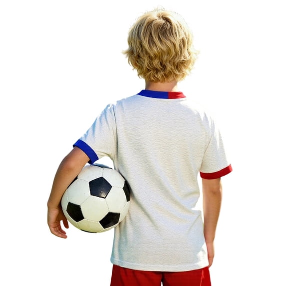 2026 Usa Soccer Boys T Shirts Short Sleeve Casual Crewneck Pullover ...