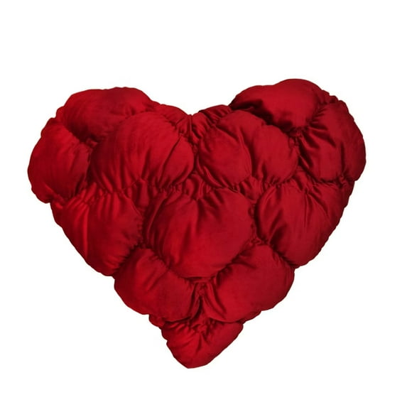 2026 Valentine's Day Heart Pillow Throw Pillow Plush Fluffy, Cute Soft ...