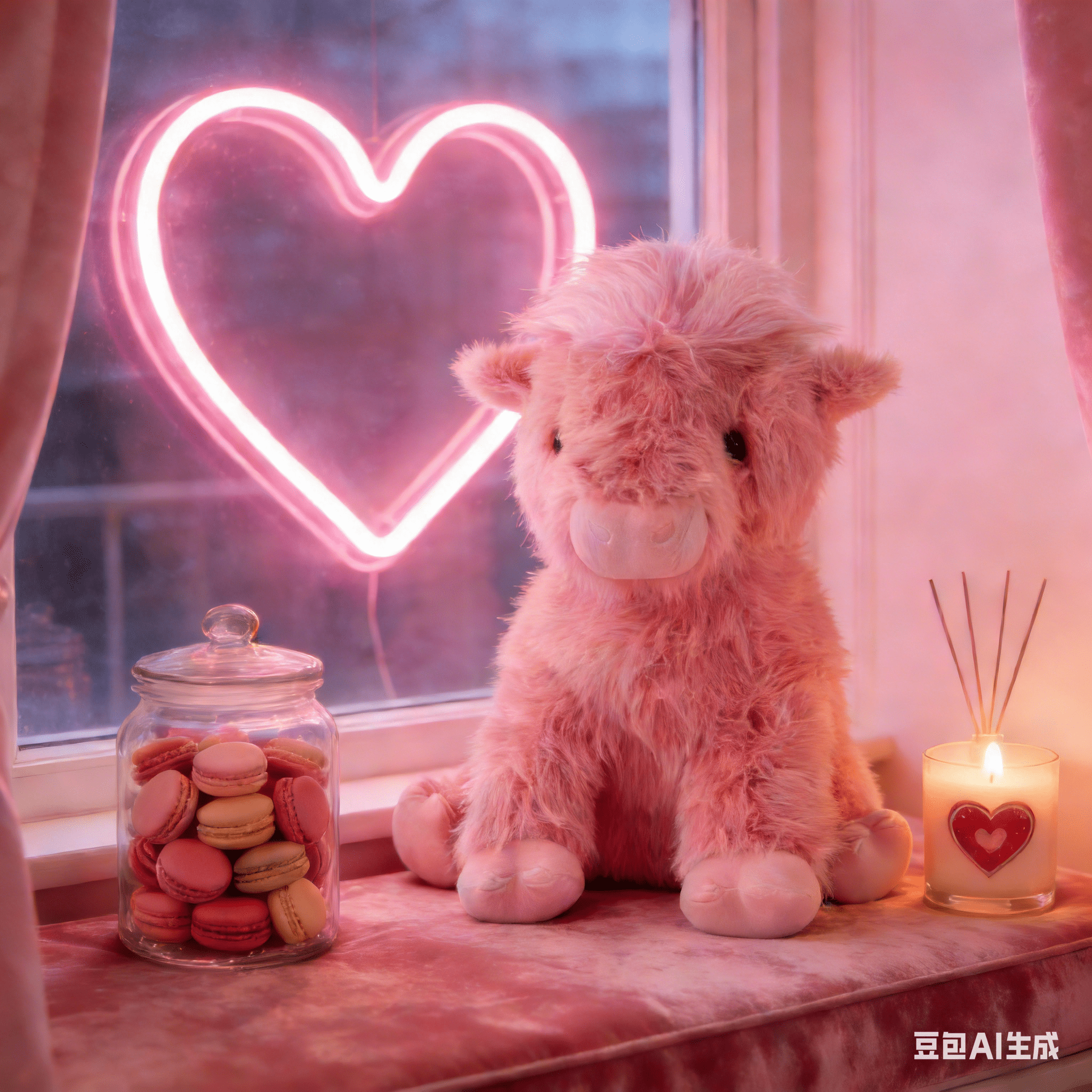 2026 Large Faux Leather Gummy Bear Plush (Black, 16") | Valentine's Day ...