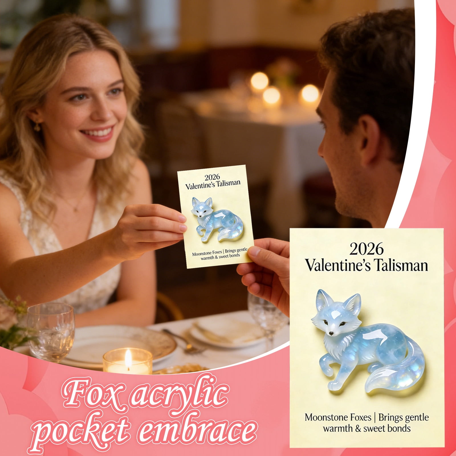 2026 Valentine's Talisman: Moonstone Fox — Symbol of Gentle Warmth ...