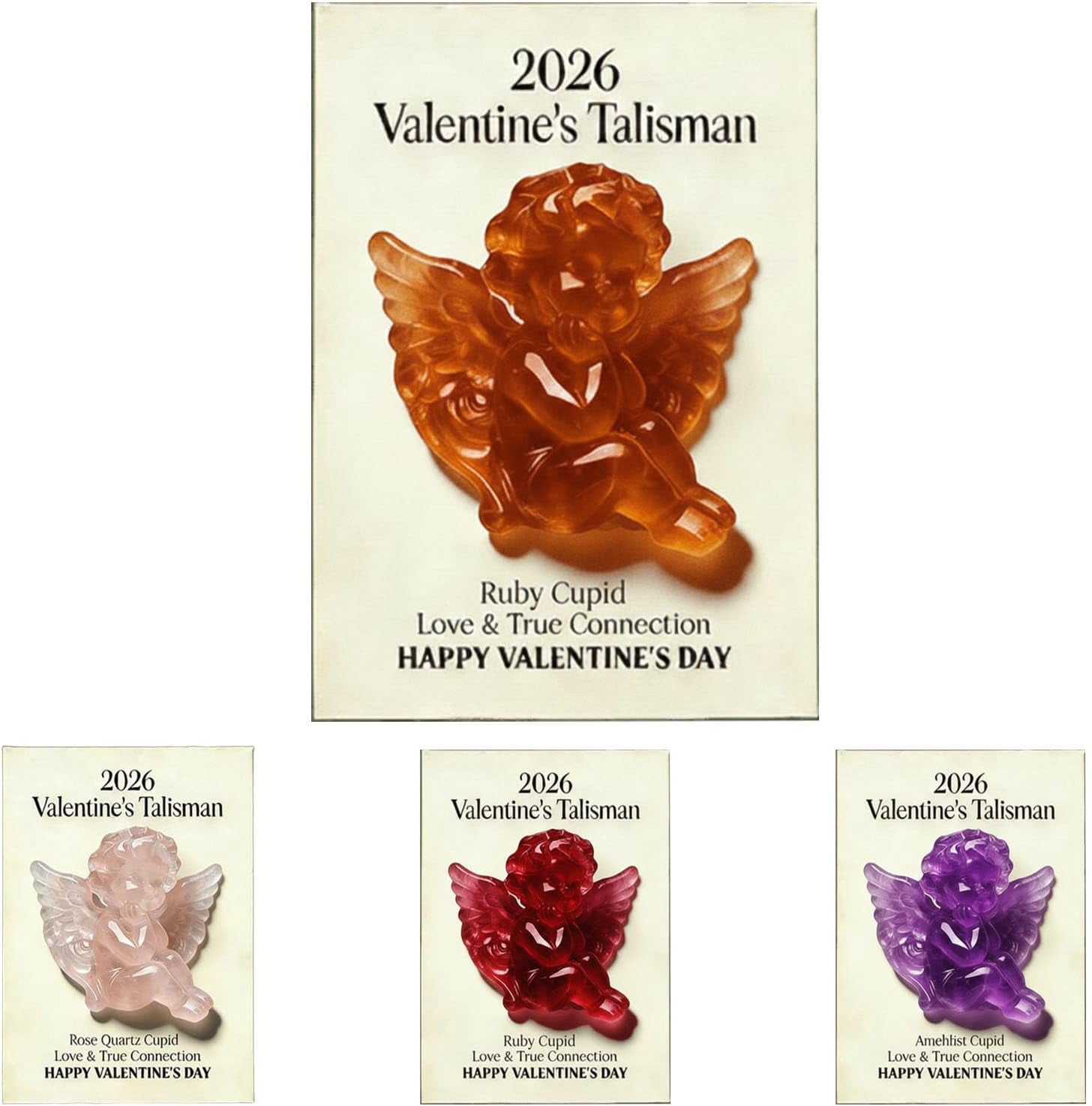 2026 Valentine's Talisman: Rose Quartz Cupid — A Symbol of Loving ...