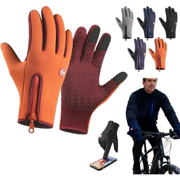 2026 Velura Winter Gloves, Velura Thermal Touch Screen Windproof Gloves, Windproof Waterproof ...