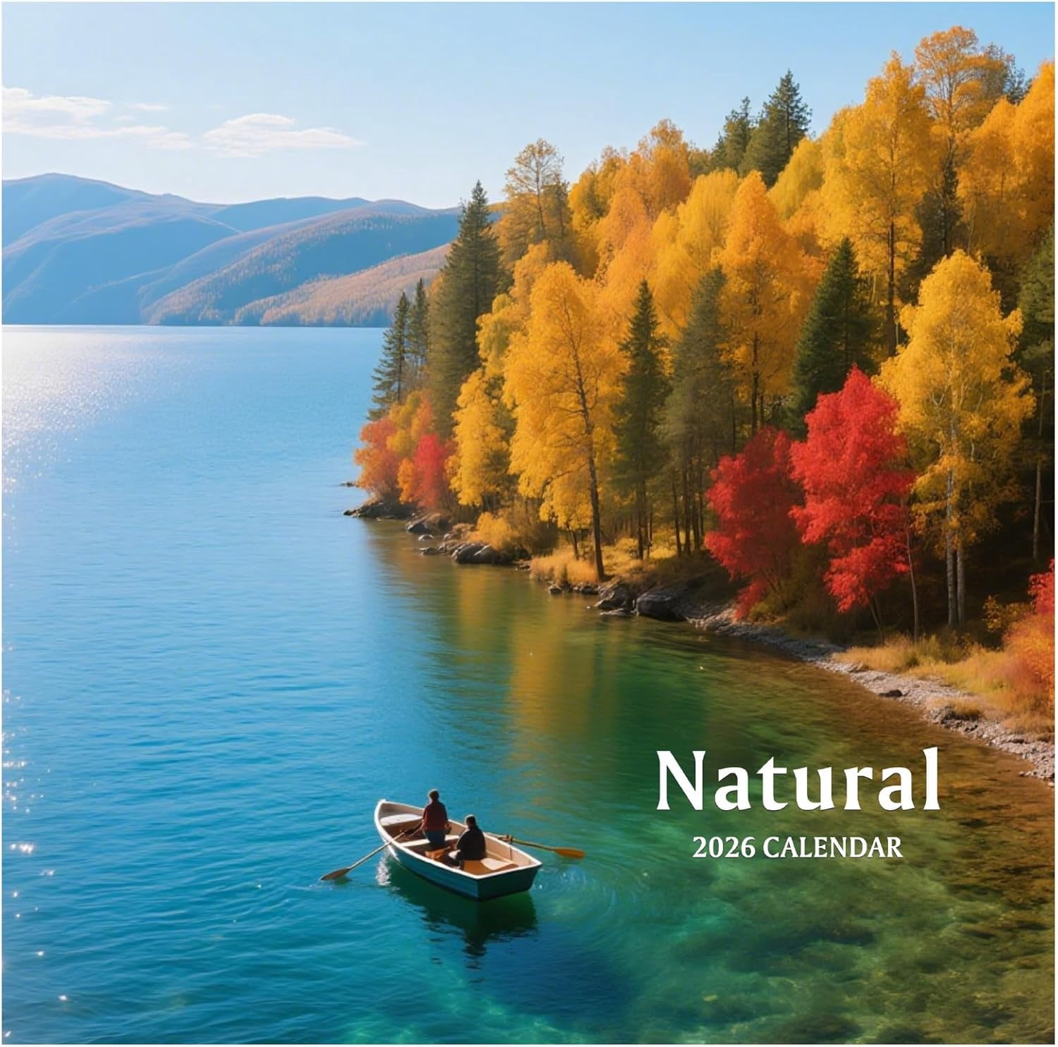 2026 Wall Calendar, 12 Months Beaches Calendar 2026 (January-December ...