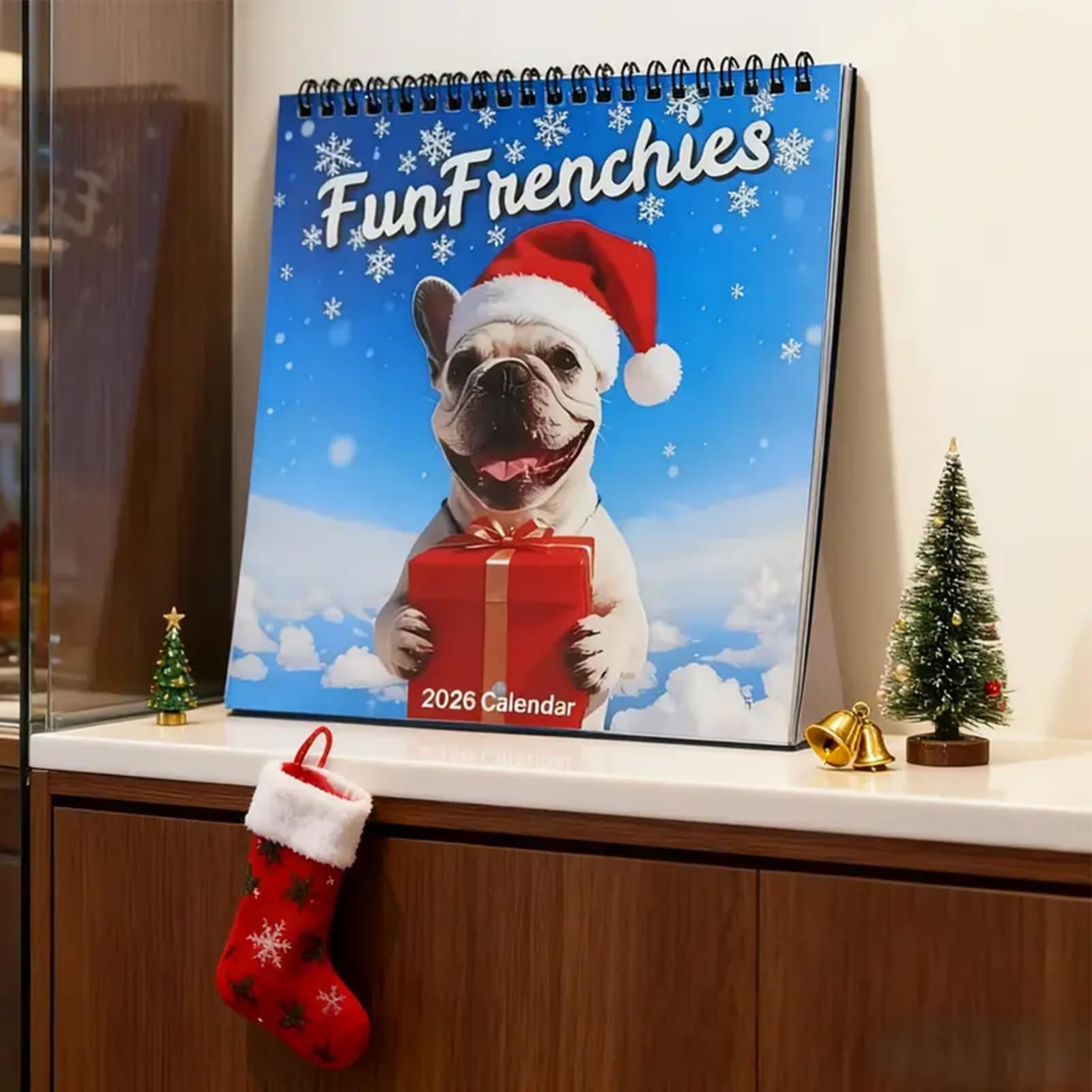 2026 Wall Calendar, Fun Frenchies Themed Calendar, Perfect Chat Gift ...