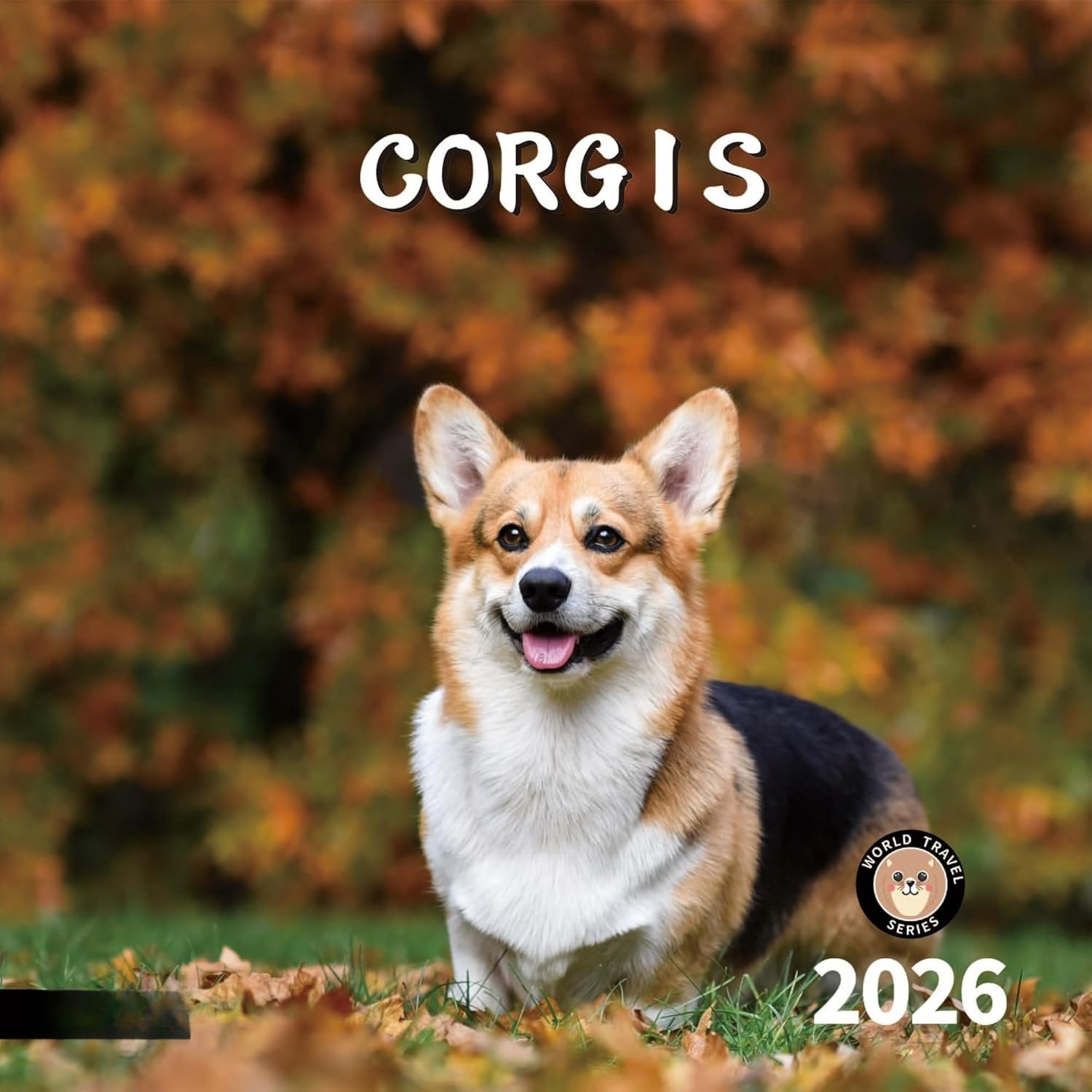 2026 Wall Calendar, November 2025 - December 2026, Wall Calendar Corgis ...