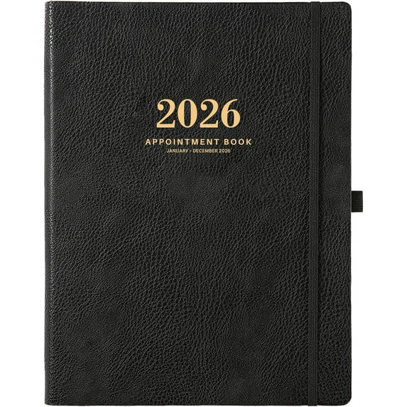 2026 Weekly Appointment Book & Planner - Daily Hourly Planner 2026 with ...