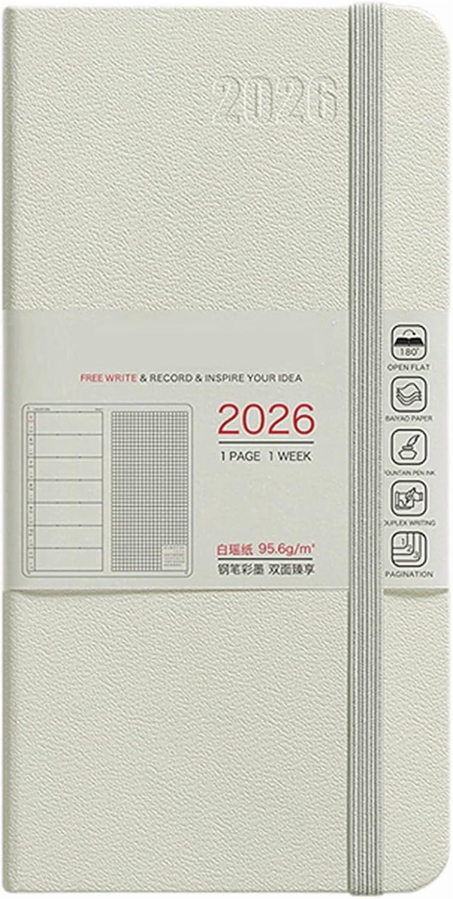 2026 Weekly and Monthly Planner, 176 Pages Thick Ink-Proof Paper ...