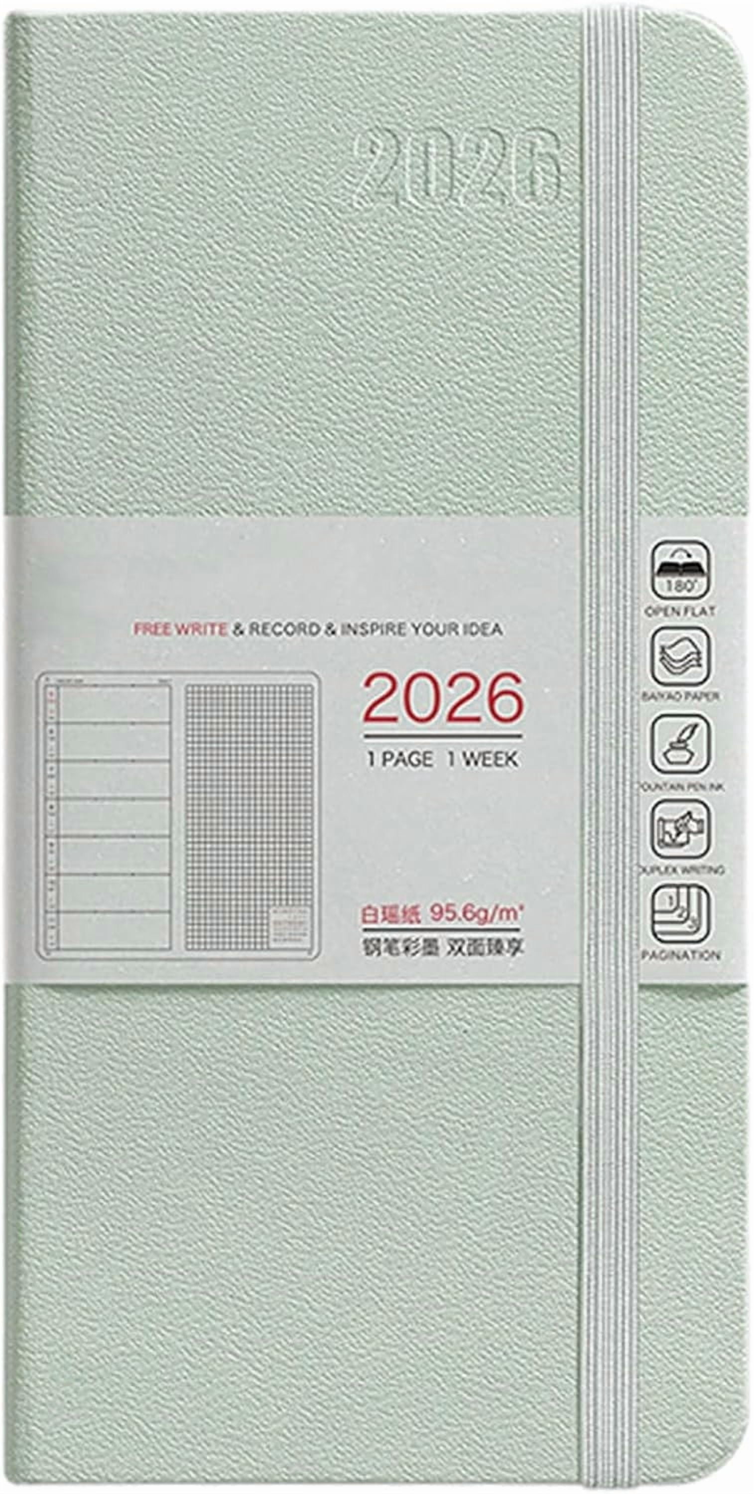 2026 Weekly & Monthly Planner | Hardcover Lay-Flat Binding | 176 Pages ...