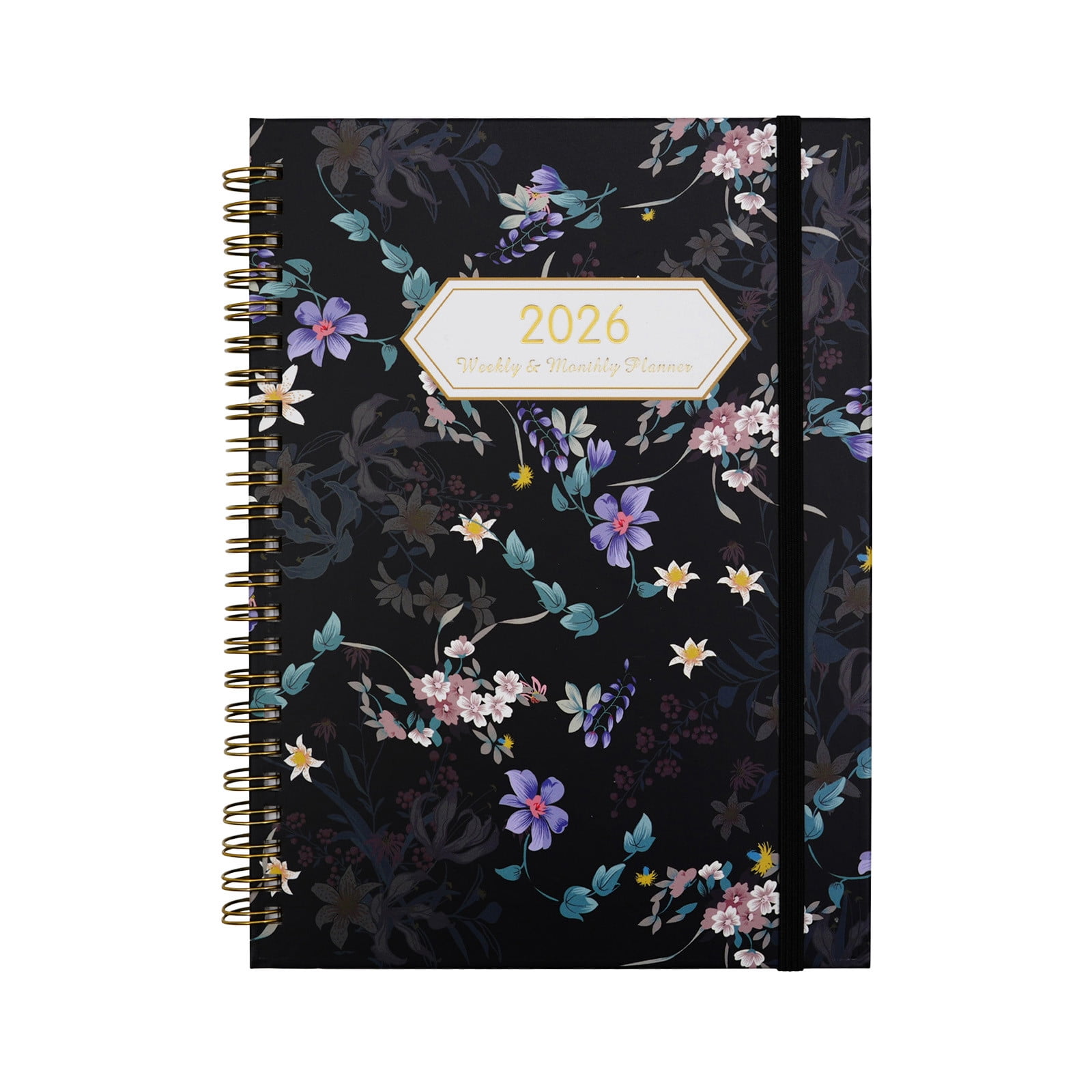 2026 Weekly & Monthly Planner Hardcover with Pockets, A5 Goal Setting ...