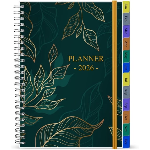 2026 Weekly & Monthly Planner - January 2026 to December 2026, 2026 ...