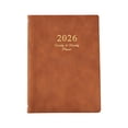 2026 Weekly Planner With Dated Pages And Refillable 6 Rings Leather ...