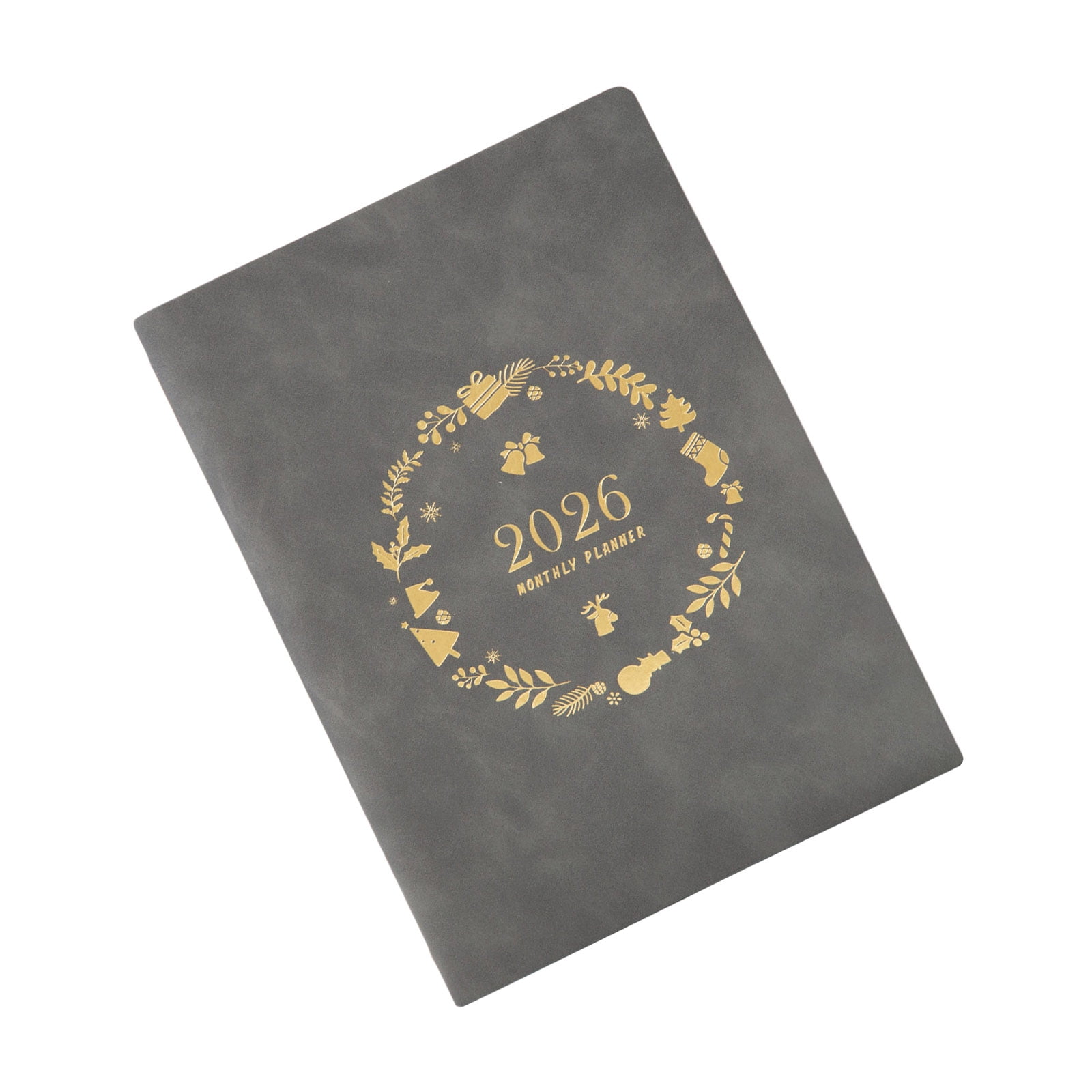 2026 Weekly Planner with Refillable 6 Rings Leather Binder Cover and ...