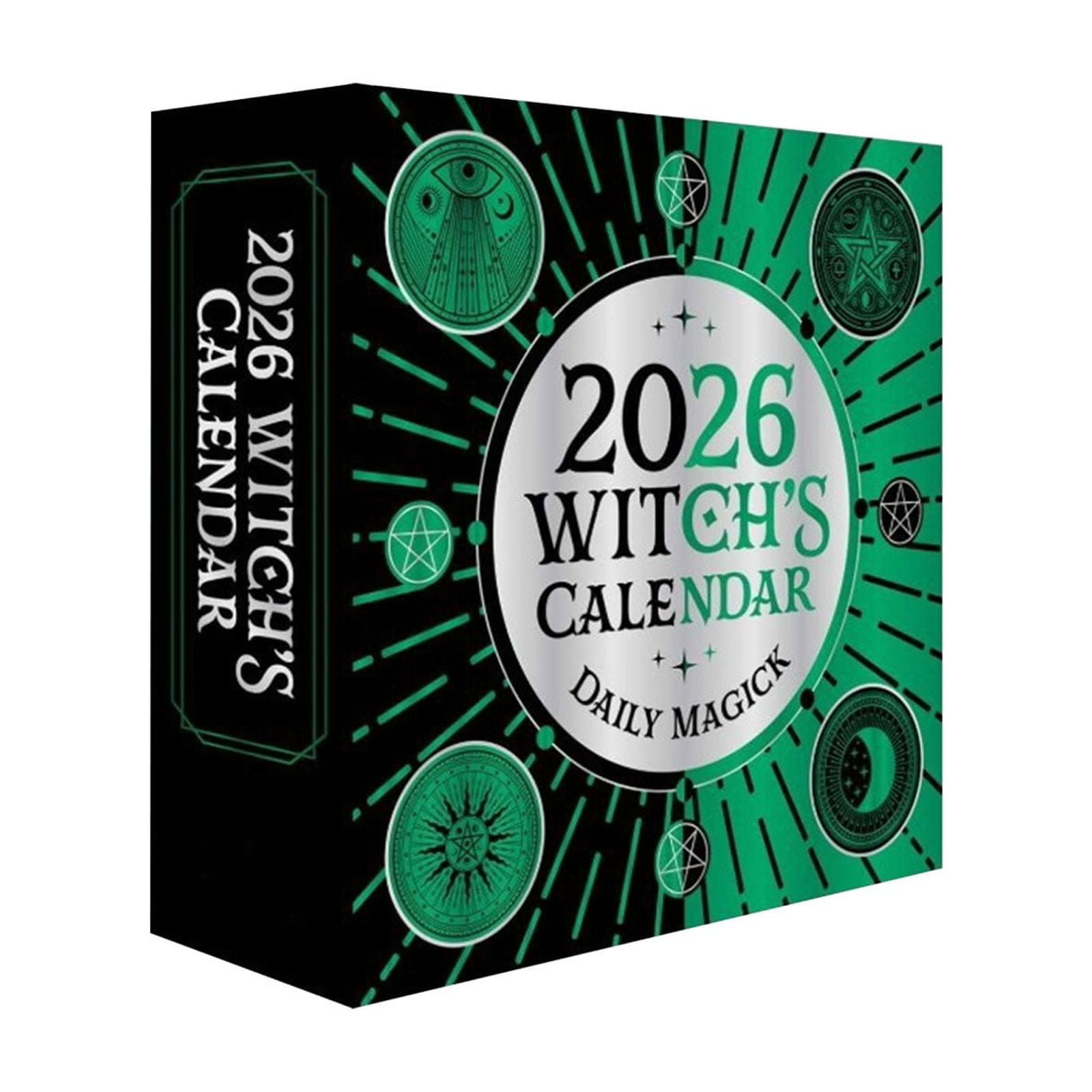 2026 Witch Calendar Daily Magick, Witch Themed Daily Calendar with ...