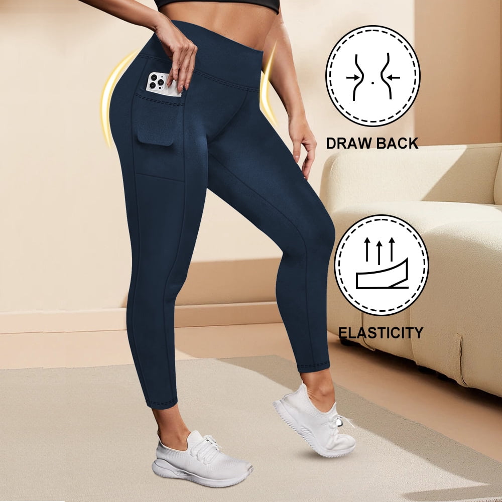 2026 Women's High-Waisted Yoga Pants Plus Size Butt-Lifting Workout ...