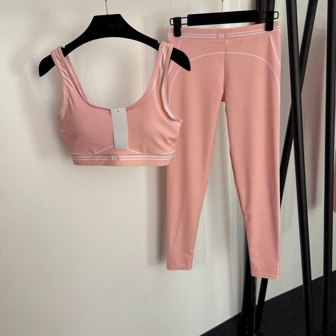 2026 Women's Sports Tank Top and Pants Jump Rope Yoga Pilates Fashion ...