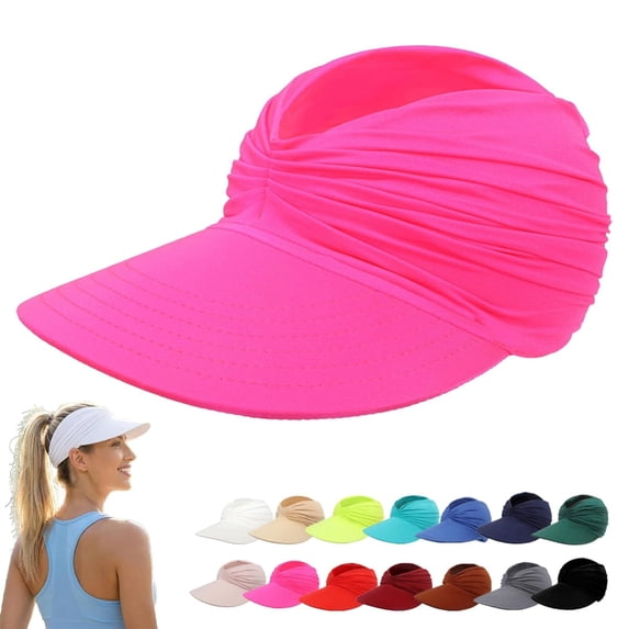 2026 Women's UPF 50+ Uv Protection Sun Visor Hat for Uv Protection ...