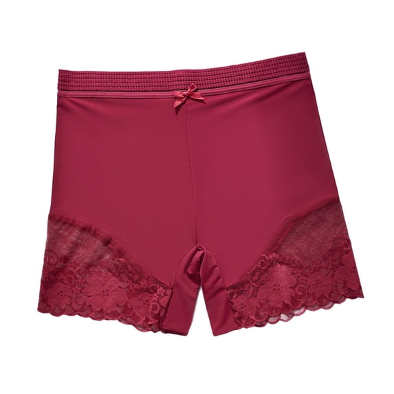 2026 Womens Lace Boyshorts Panties Solid Color Seamless Boxer Briefs ...
