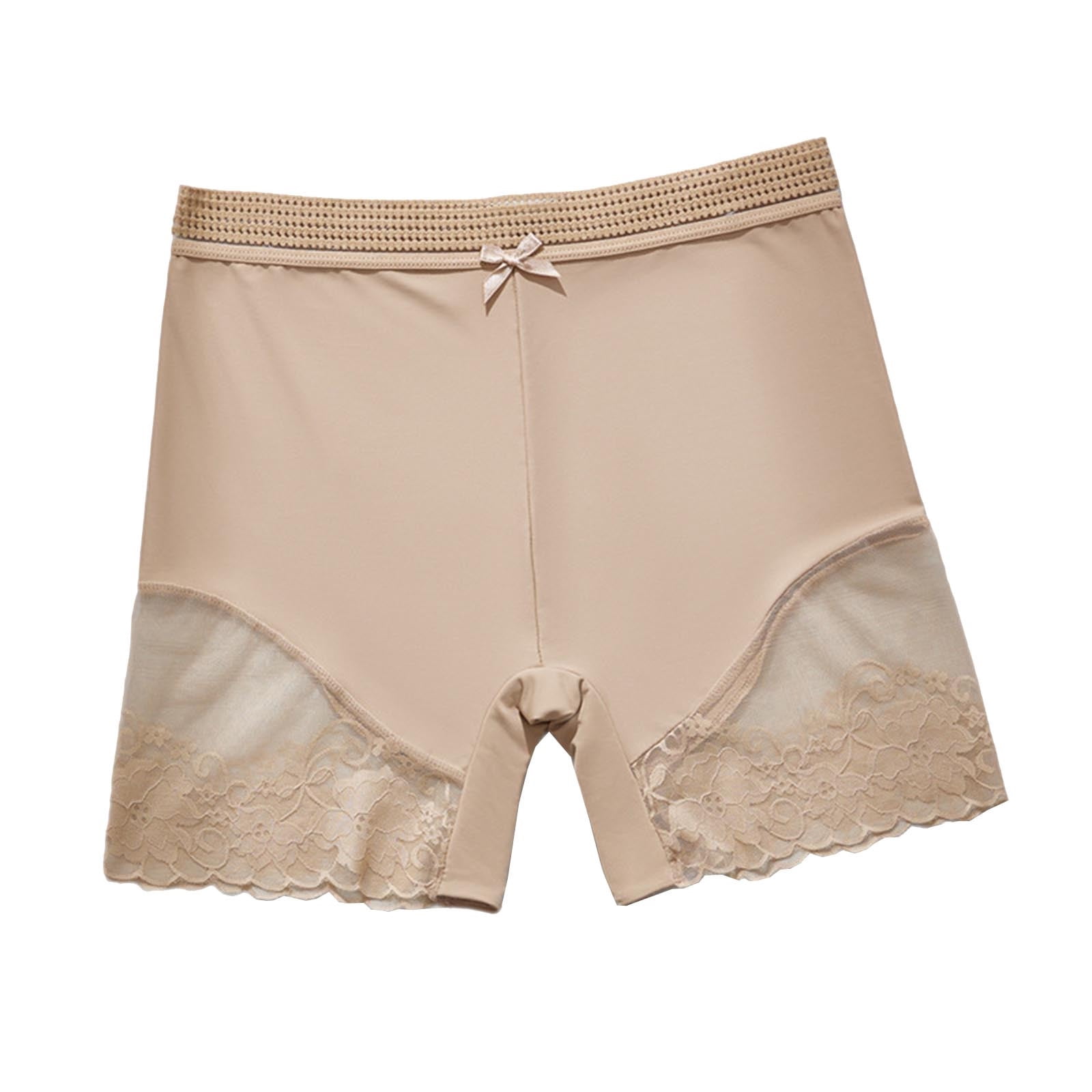 2026 Womens Lace Boyshorts Panties Solid Color Seamless Boxer Briefs ...