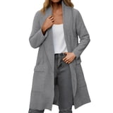 2026 Womens Long Cardigan Sweaters Open Front Oversized Slouchy Knit ...