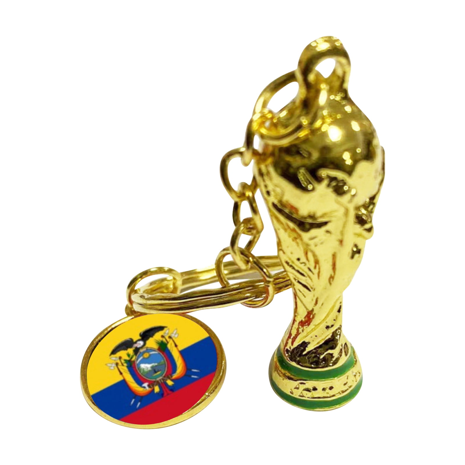 2026 World Cup Flag Trophy Keychain, 3D Soccer Pendant Car Key ...