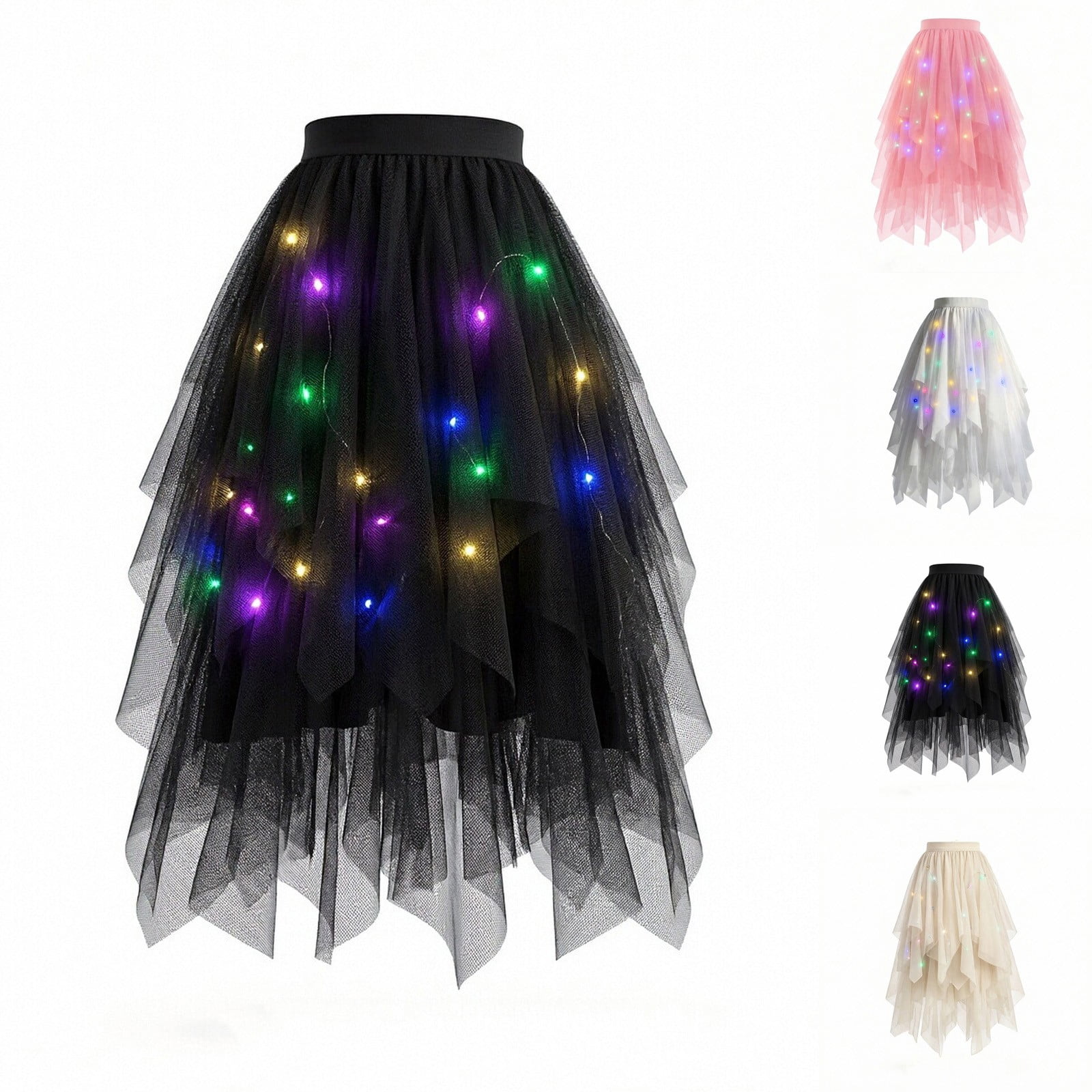 2026 World Cup LED Tutu Skirt - Sparkly Layered Tulle Tutus for Women's ...