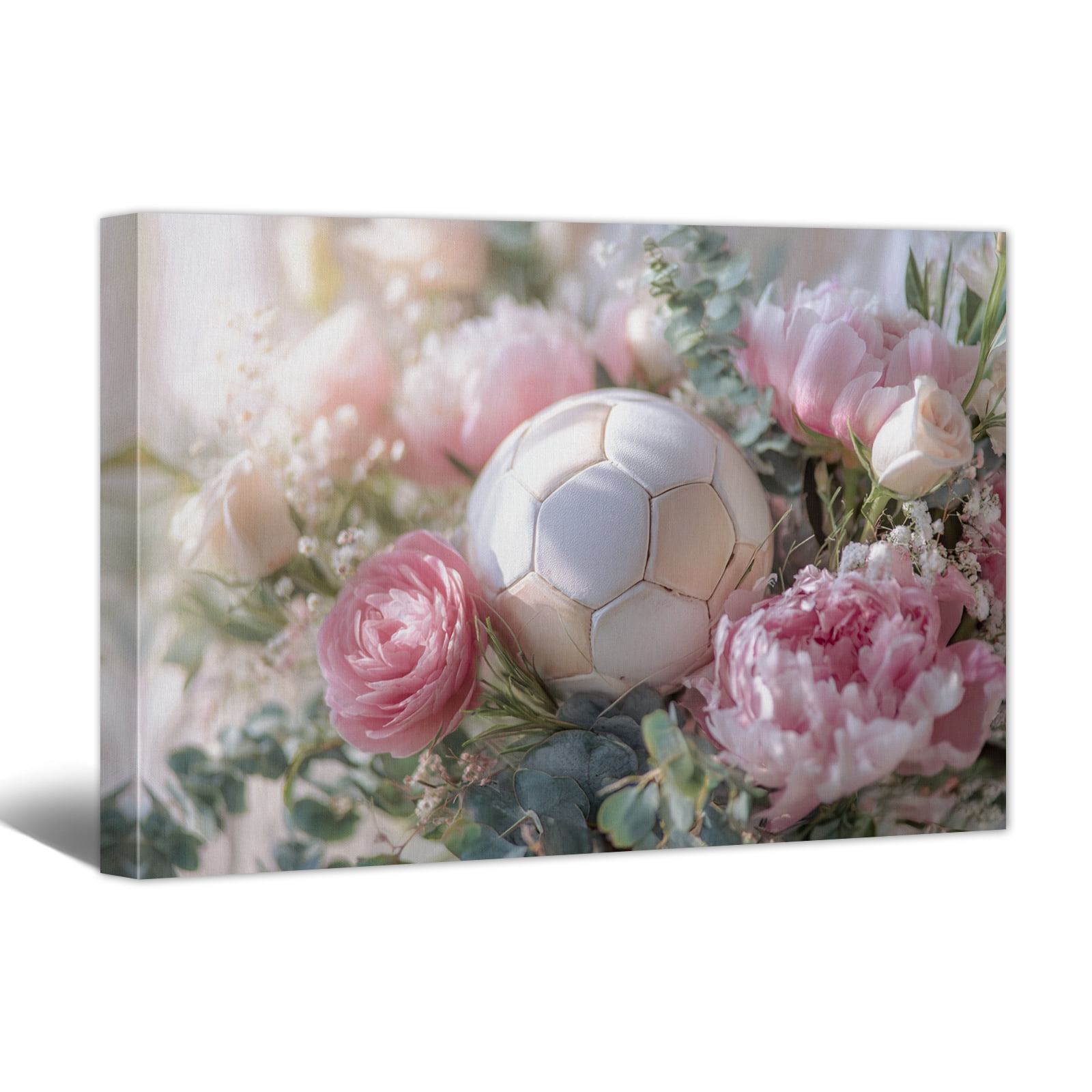 2026 World Football Cup Canvas Wall Art, Abstract Nature Painting ...