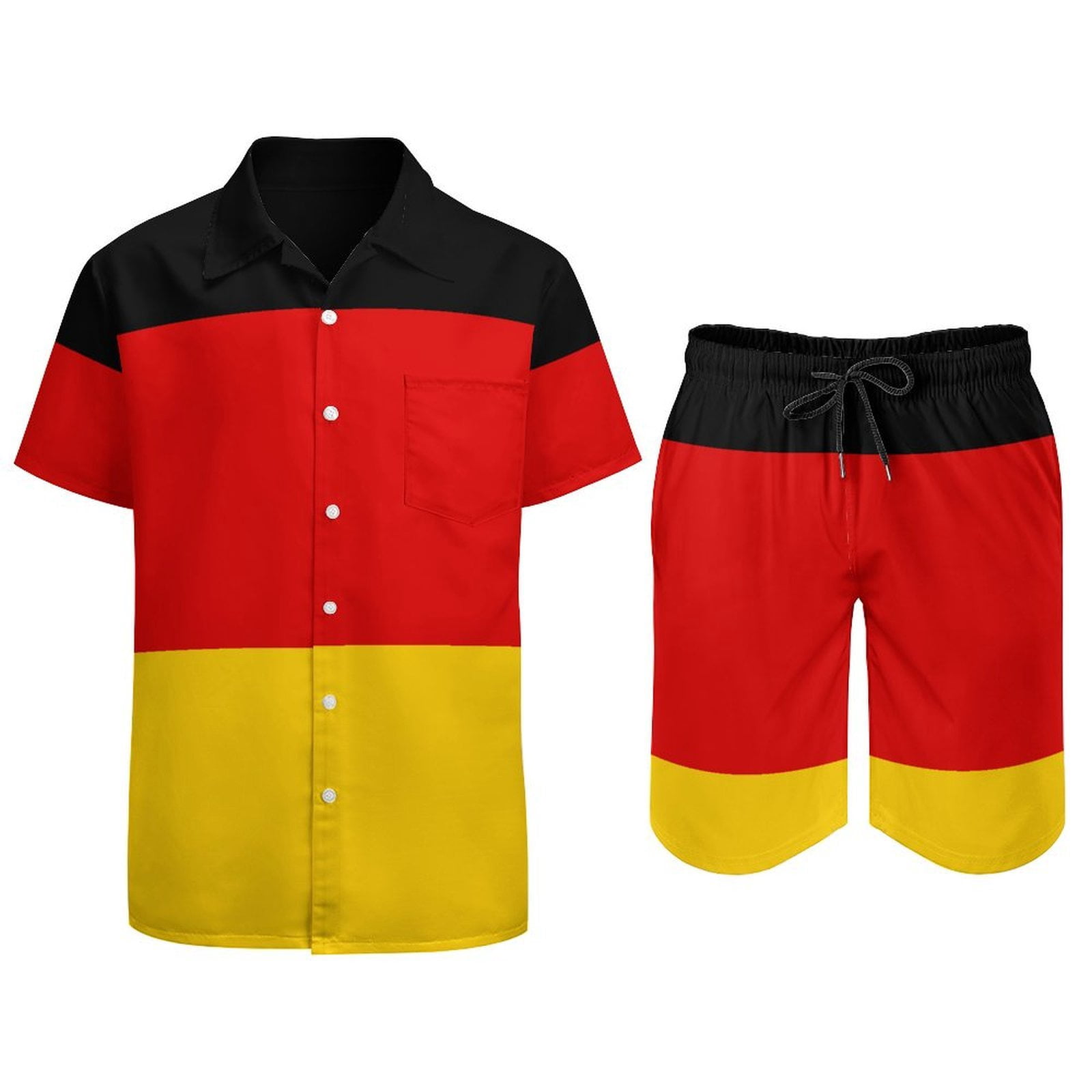 2026 World Football Men's Summer 2 Piece Outfits Flag Print Short ...