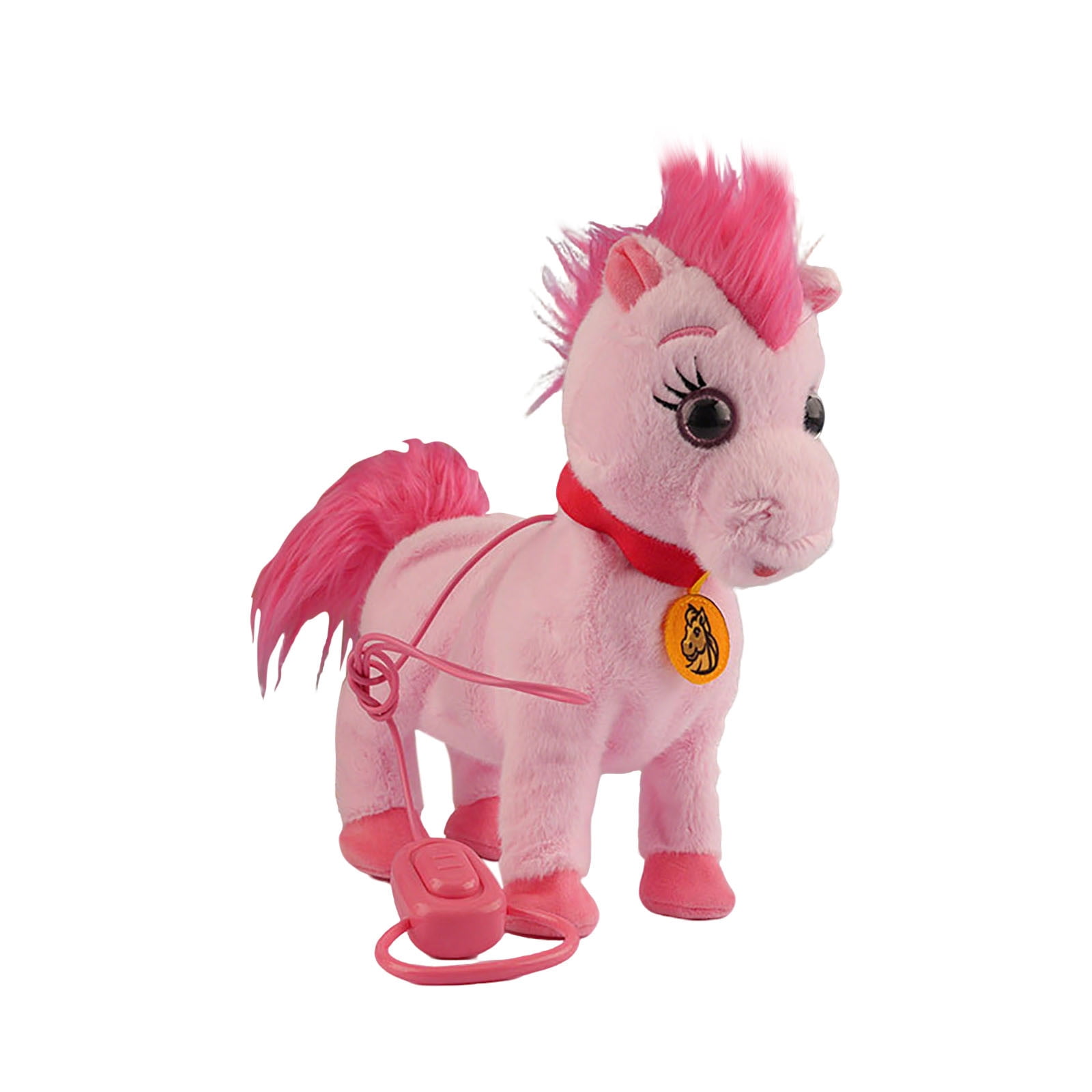 2026 Wuffy Robot Dog Lifelike Pink Toy Horse, Interactive Robot with ...