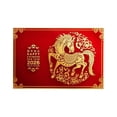 2026 Year Door Mat Horse Year Velvet Entrance Rug Non Welcome Mat For ...