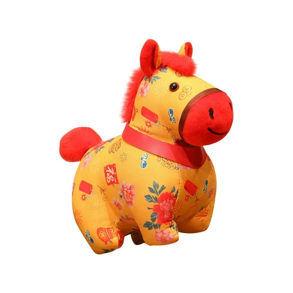 2026 Year of The Horse Chinese New Year Ornaments Hanging Horse Plush ...