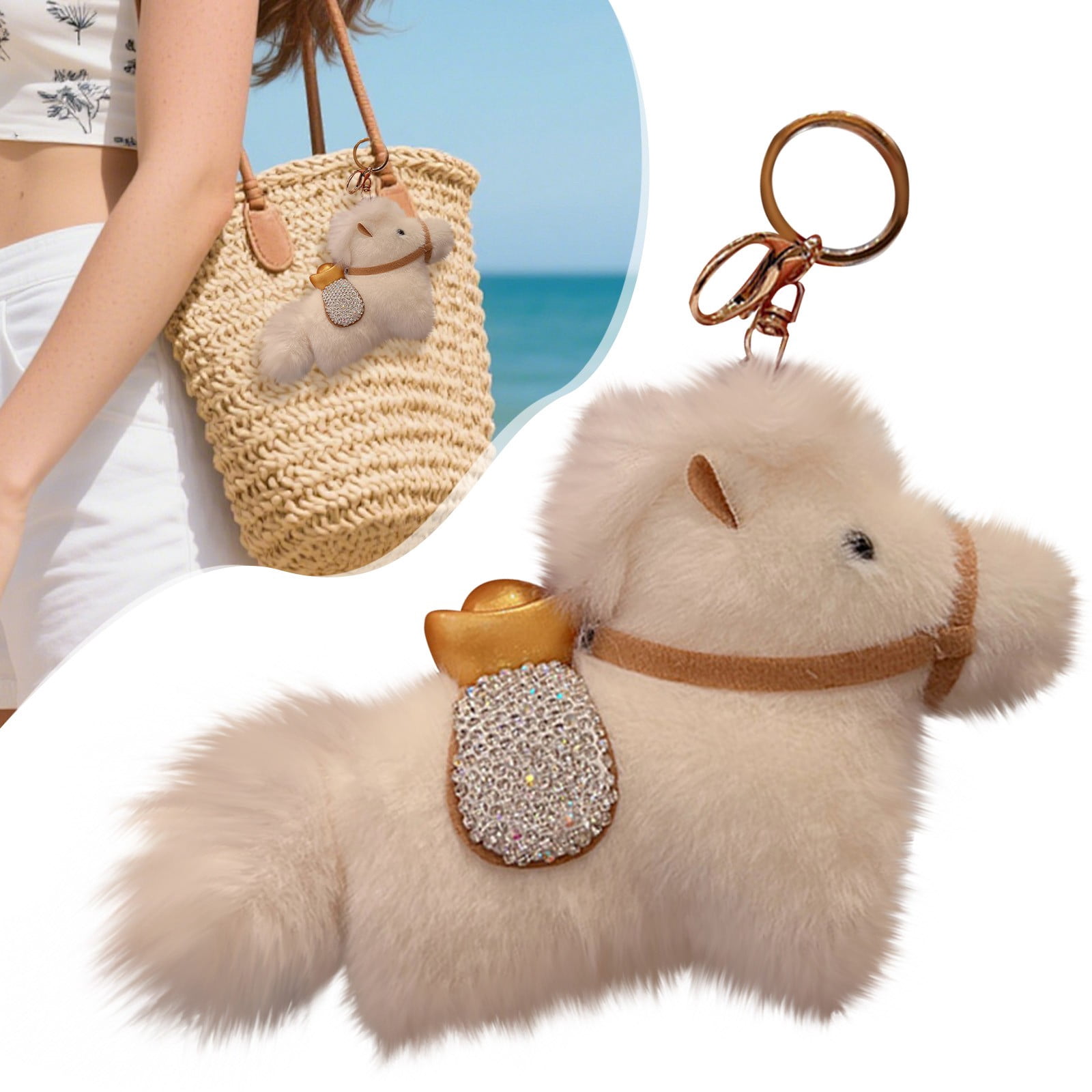 2026 Year of the Horse Plush Doll - Zodiac Mascot, Chinese New Year ...