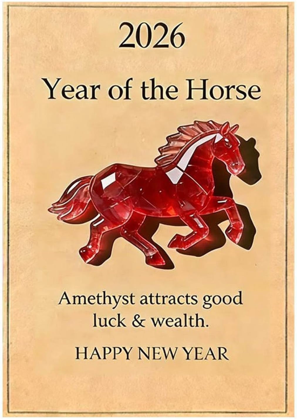2026 Year of the Horse — Symbol of Health & Smooth Journeys, Upgraded ...