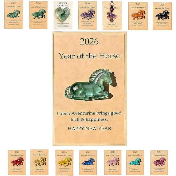 2026 Year of The Horse: Turquoise Guardian — Symbol of Health & Smooth ...