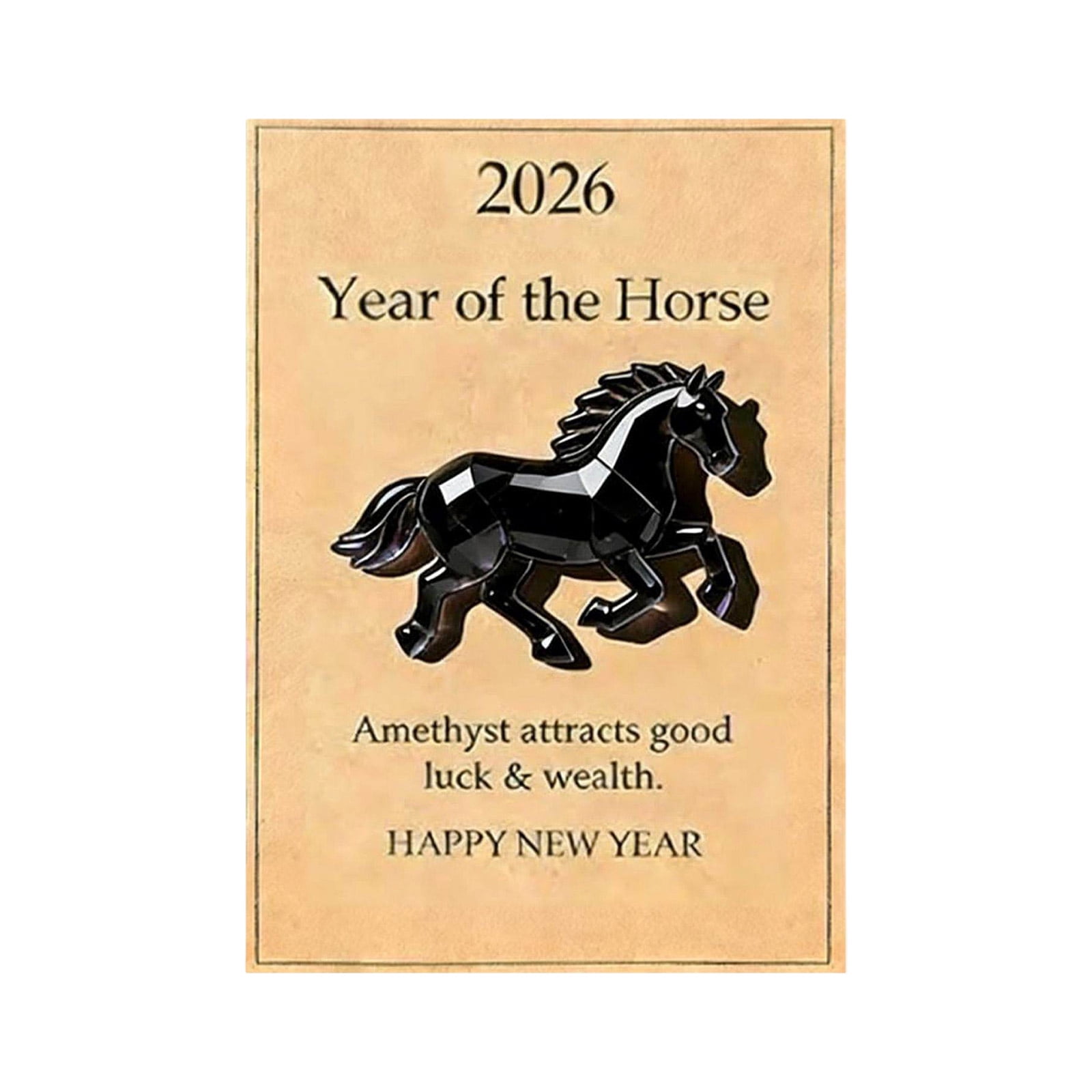 2026 Year of The Horse: Turquoise Guardian — Symbol of Health & Smooth ...