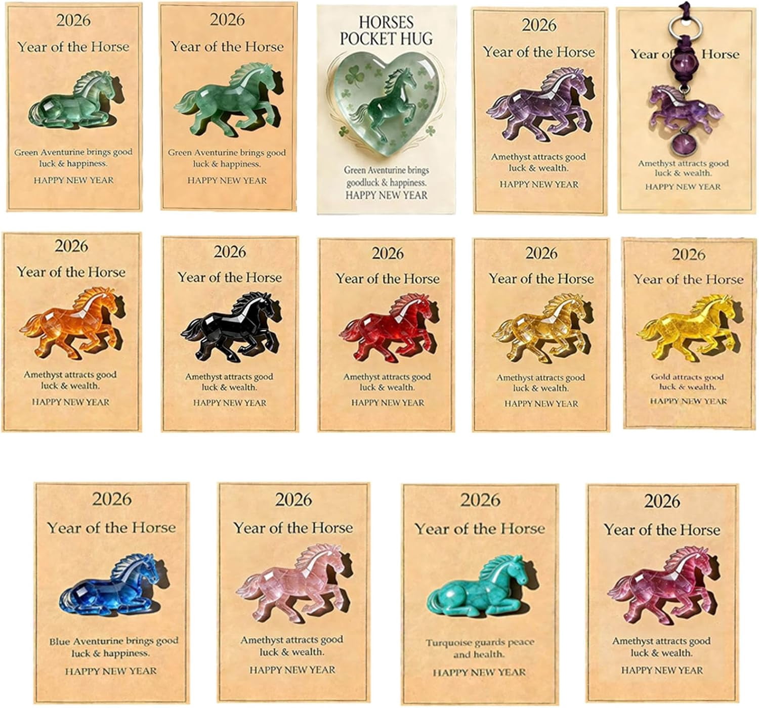 2026 Year of The Horse: Turquoise Guardian — Symbol of Health & Smooth ...