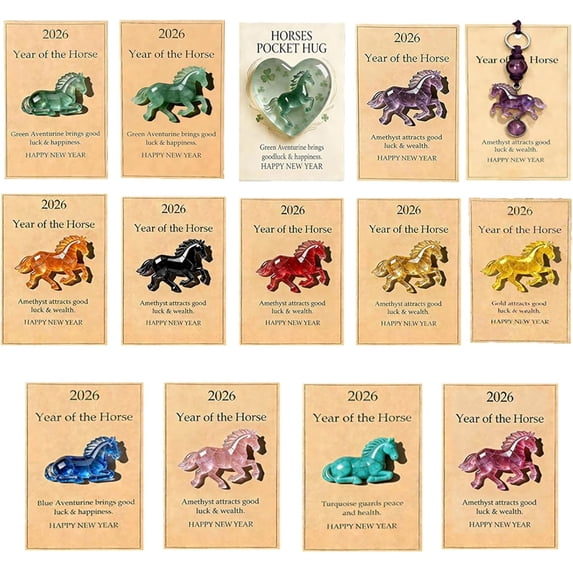 2026 Year of The Horse: Turquoise Guardian — Symbol of Health & Smooth ...