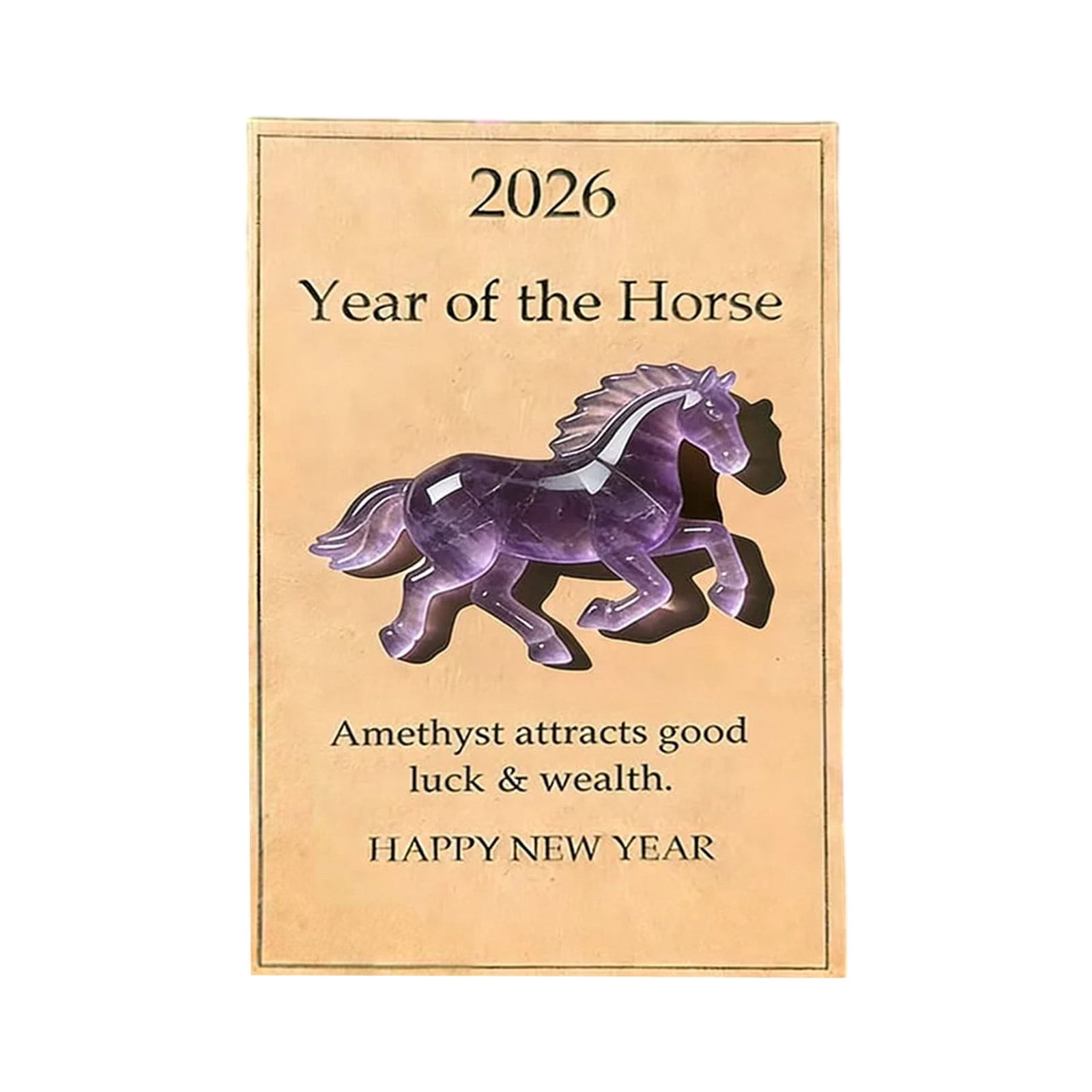 2026 Year of The Horse: Turquoise Guardian — Symbol of Health & Smooth ...