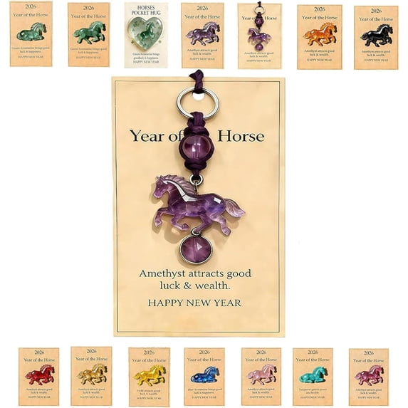 2026 Year of The Horse: Turquoise Guardian — Symbol of Health & Smooth ...