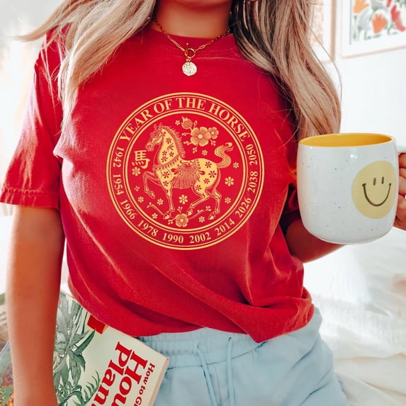 2026 Year Of The Horse Shirt, Chinese New Year, Chinese Horse, Happy ...