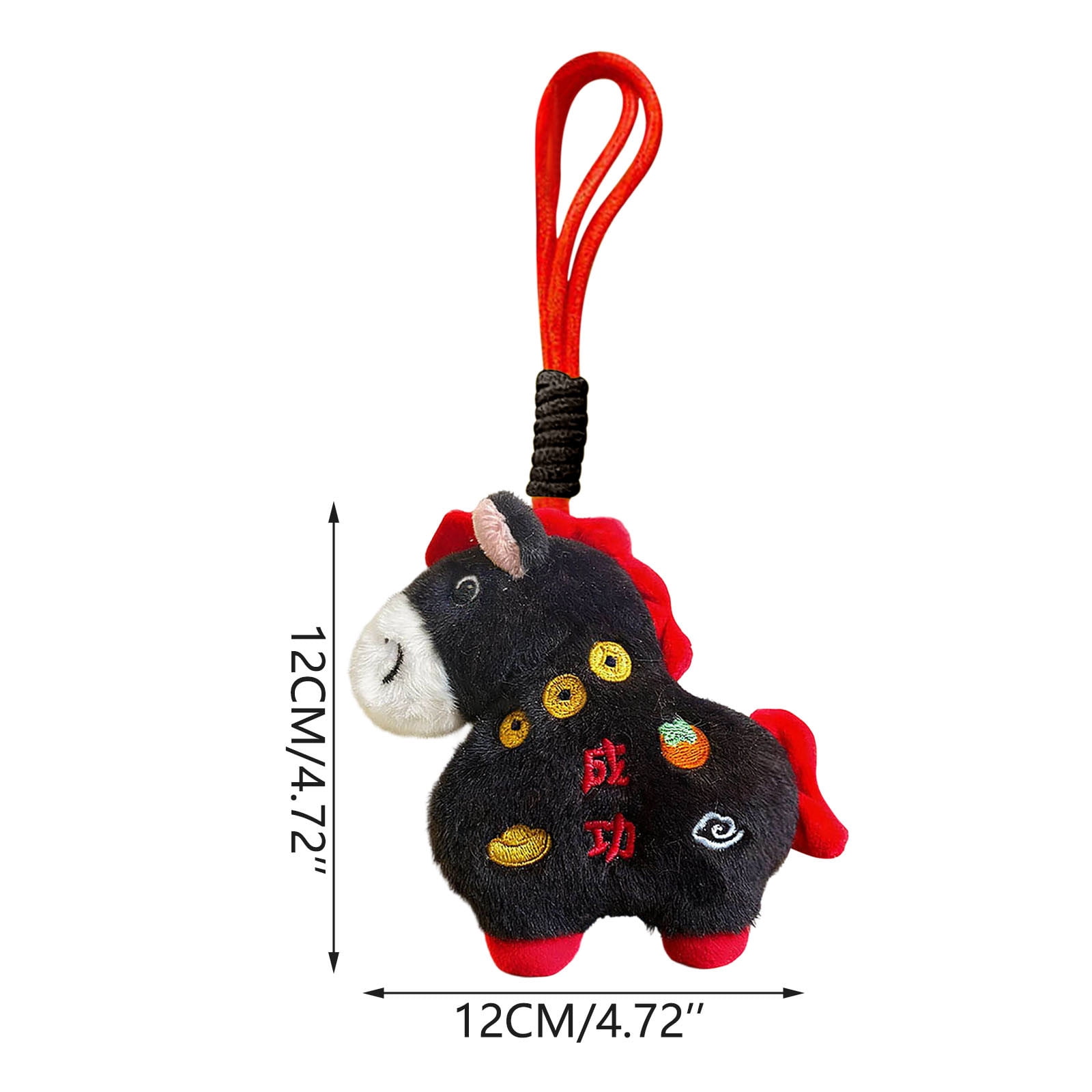 2026 Year Of The Horses Luckliy-Words Mascots Plushes Charmes Chinese ...