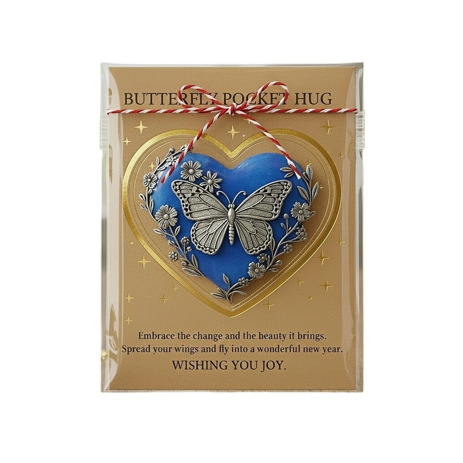 2026 Year Pocket Keepsake Heart Token – Portable Friendship Gift with ...