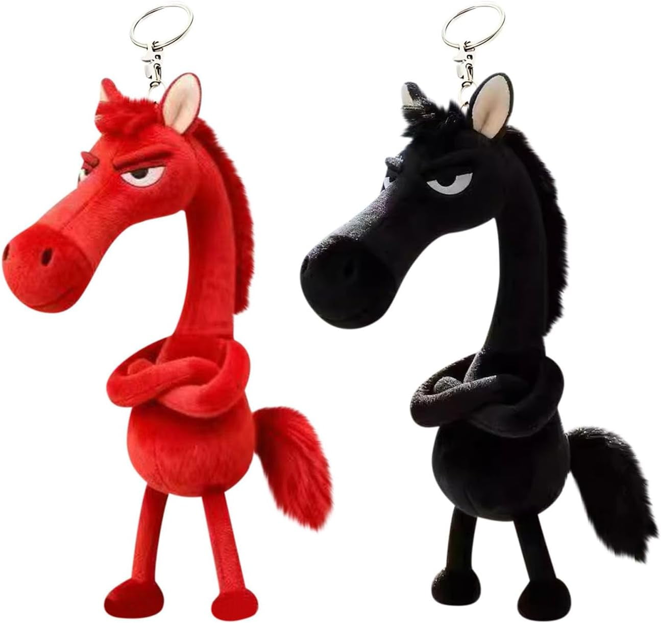 2026 Year of Horse Mascot Keychain High-Cold Cool Style Horse Keychain ...