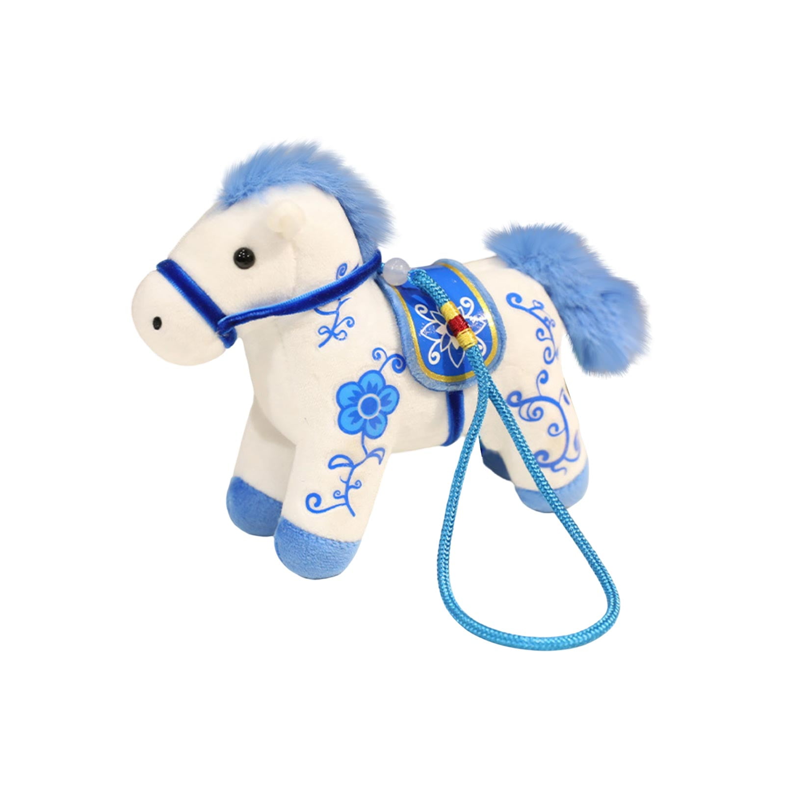 2026 Year of The Horse Chinese New Year Ornaments, 4.7Inch Cute White ...